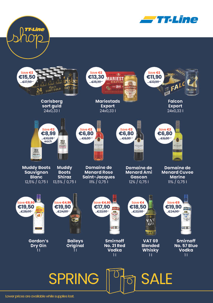 Shop onboard | TT-Line