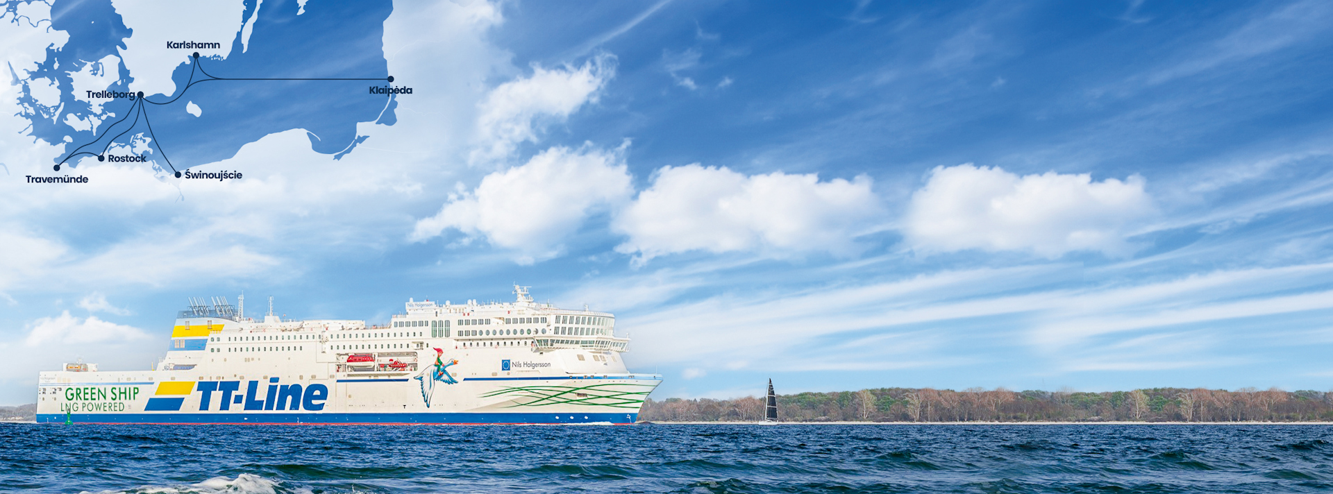 Ferry between Germany, Sweden and Poland | TT-Line