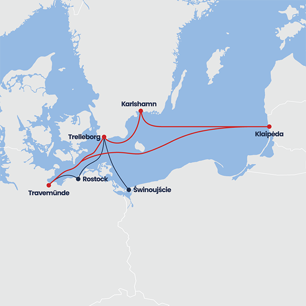 Ferry between Germany, Sweden and Poland | TT-Line